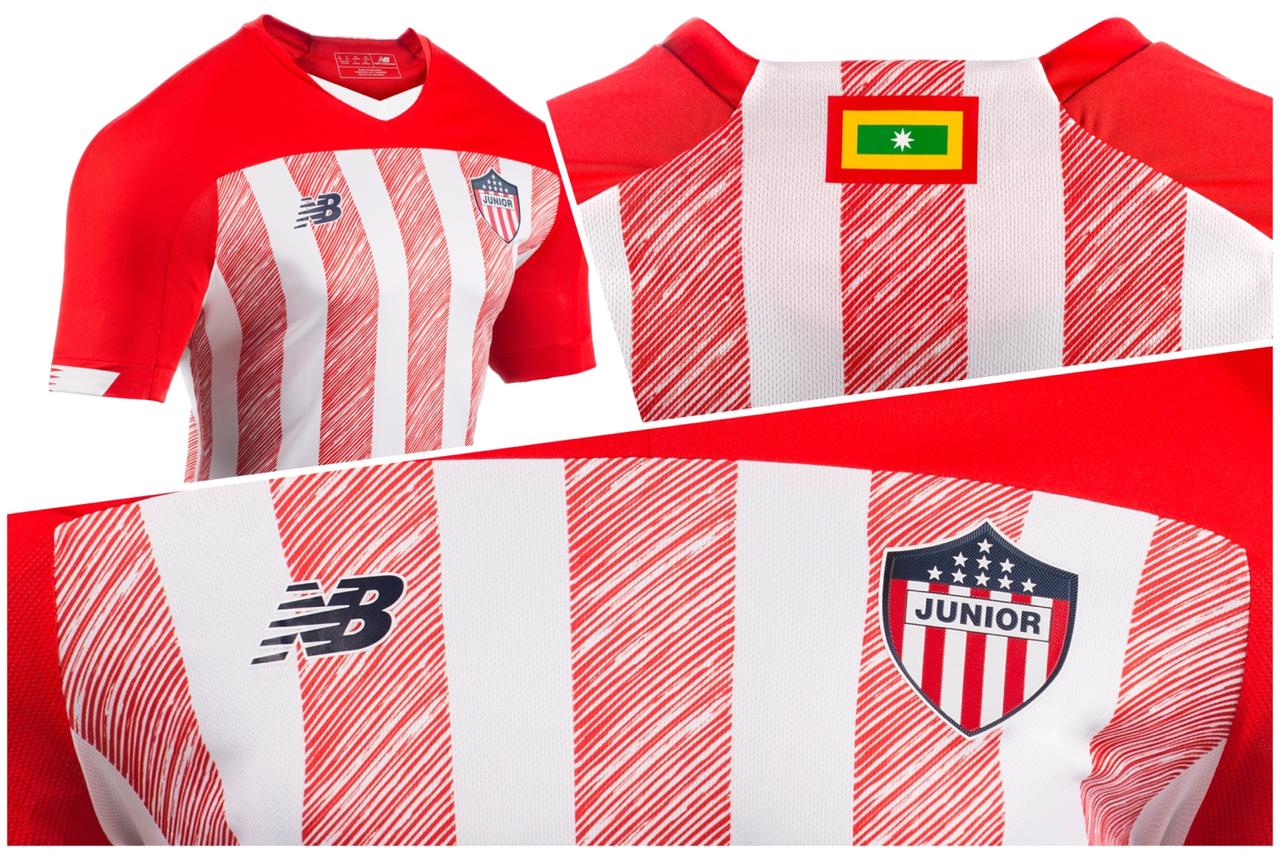 Junior de Barranquilla presentó su nueva camiseta oficial para el 2020 - ToqueSports